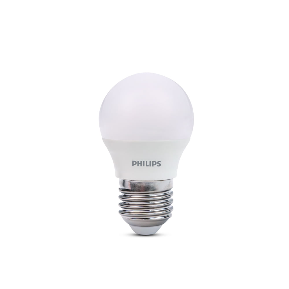 Lâmpada Led Philips Mini bulbo 4W bivolt base E27 Amarela - 4W ...