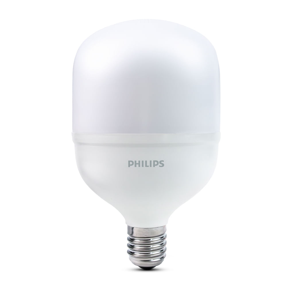 Lâmpada Led Philips alta potência bivolt E40 Branca Fria - 80W ...